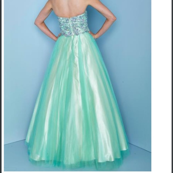 Splash | Dresses | Splash Landa Mint Evening Pageant Prom Dress Gown ...